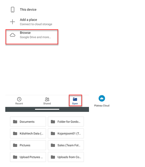 Руководство пользователя клиента Softline Drive CentreStack Android