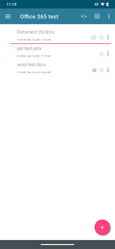 Руководство пользователя клиента Softline Drive CentreStack Android