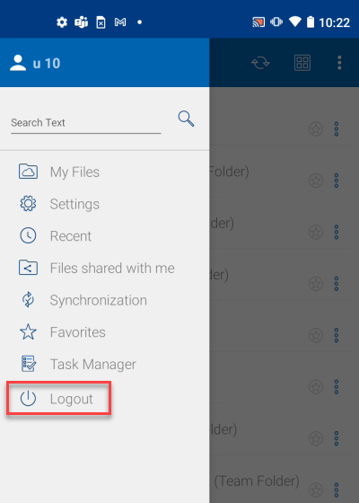 Руководство пользователя клиента Softline Drive CentreStack Android